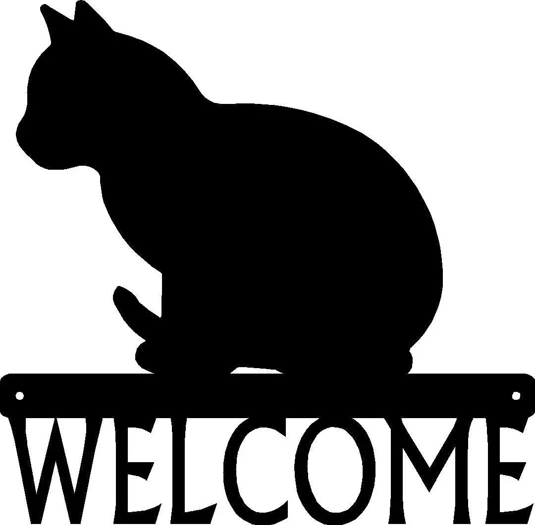 Cat Welcome Signs: Perfect Gifts for Kitten Owners | Made in USA | The ...