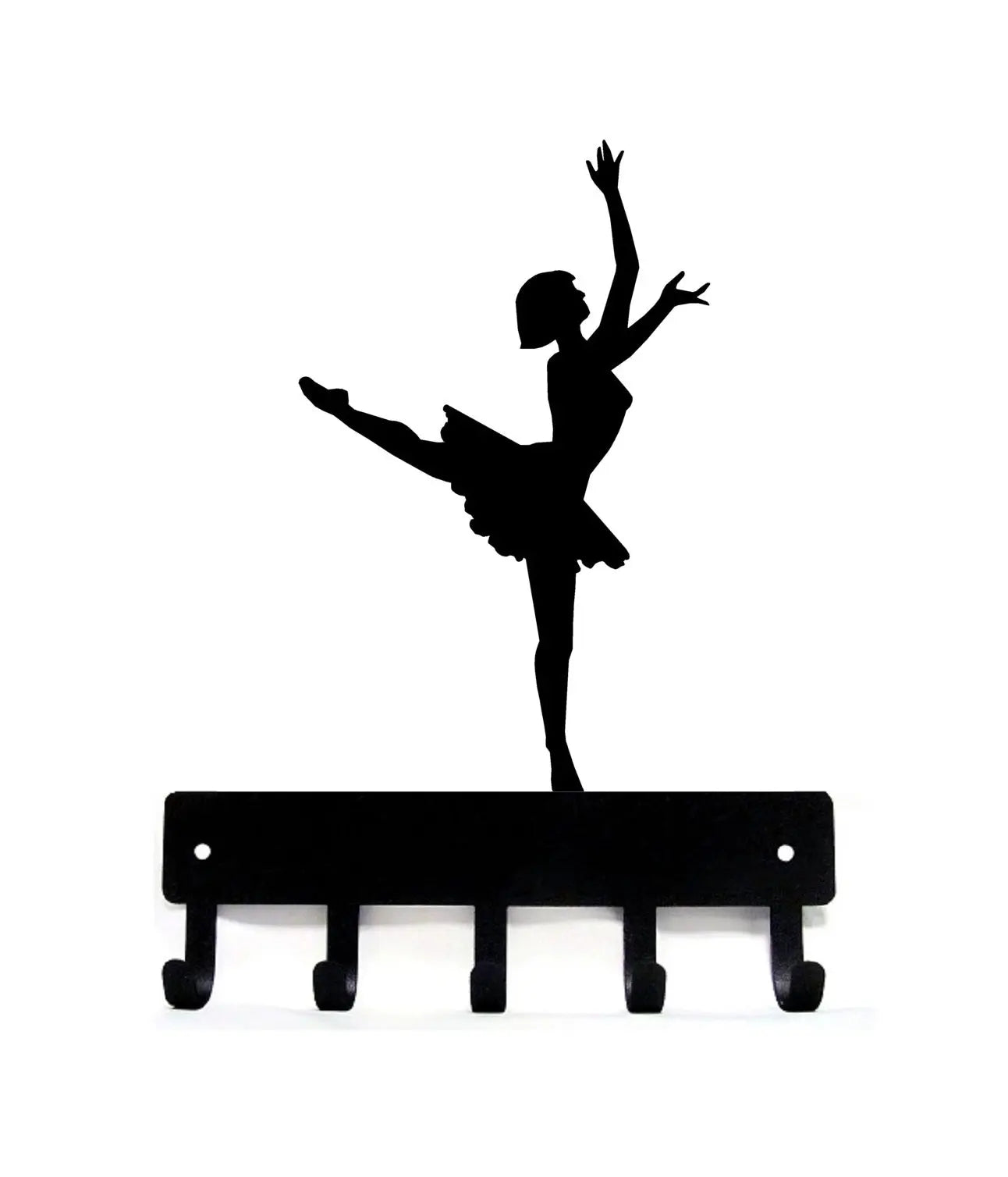 Dance Key Rack - Ballerina #1 | The Metal Peddler