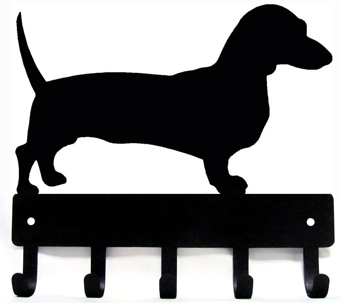 Dachshund Key Holder and Leash Hanger | Dog Gifts Made in the USA | The ...