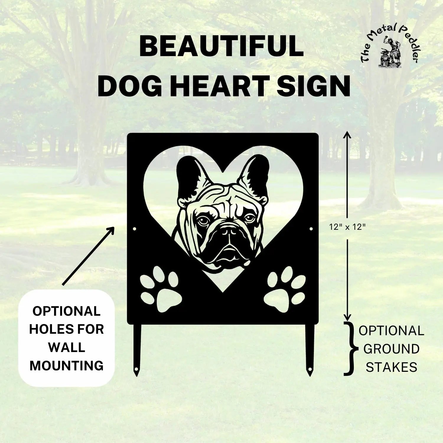 Personalized Dog Signs ️ for Wall or Yard | Made in the USA | The Metal ...