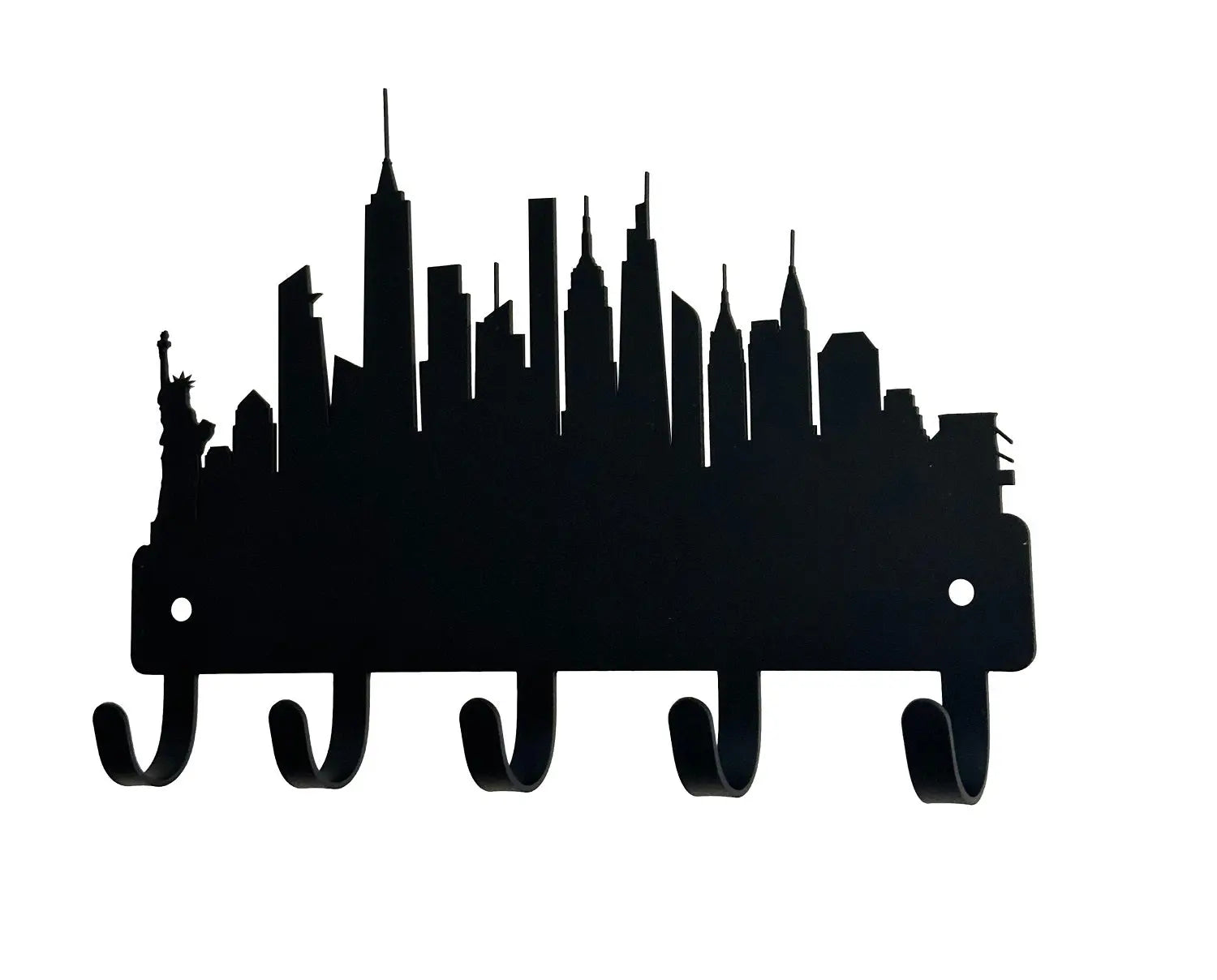 New York City Skyline Key Holder | The Metal Peddler
