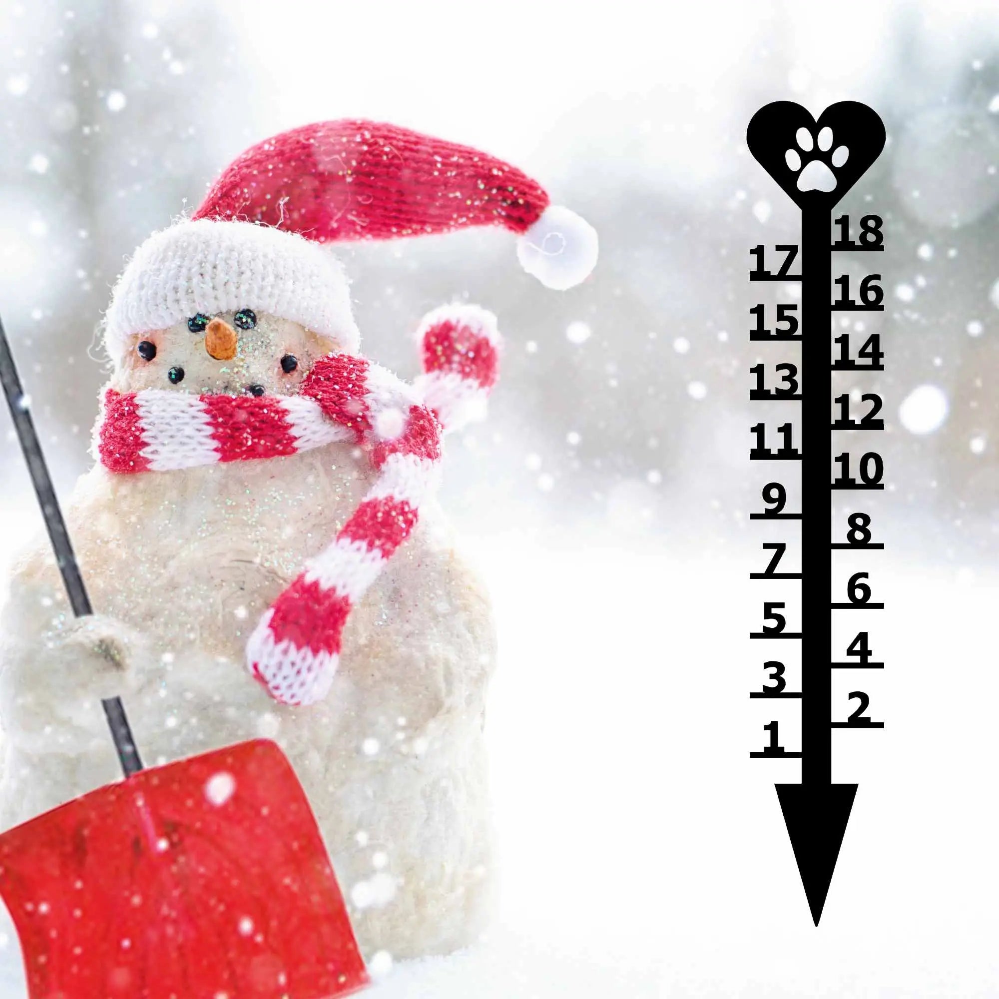 Metal Snow Gauges - Durable, American-Made Snowfall Trackers | The ...