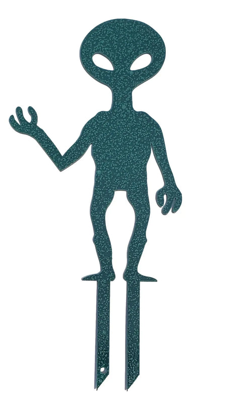 Merle the Alien Yard & Garden Stake - Metal Art | Made in the USA | The ...