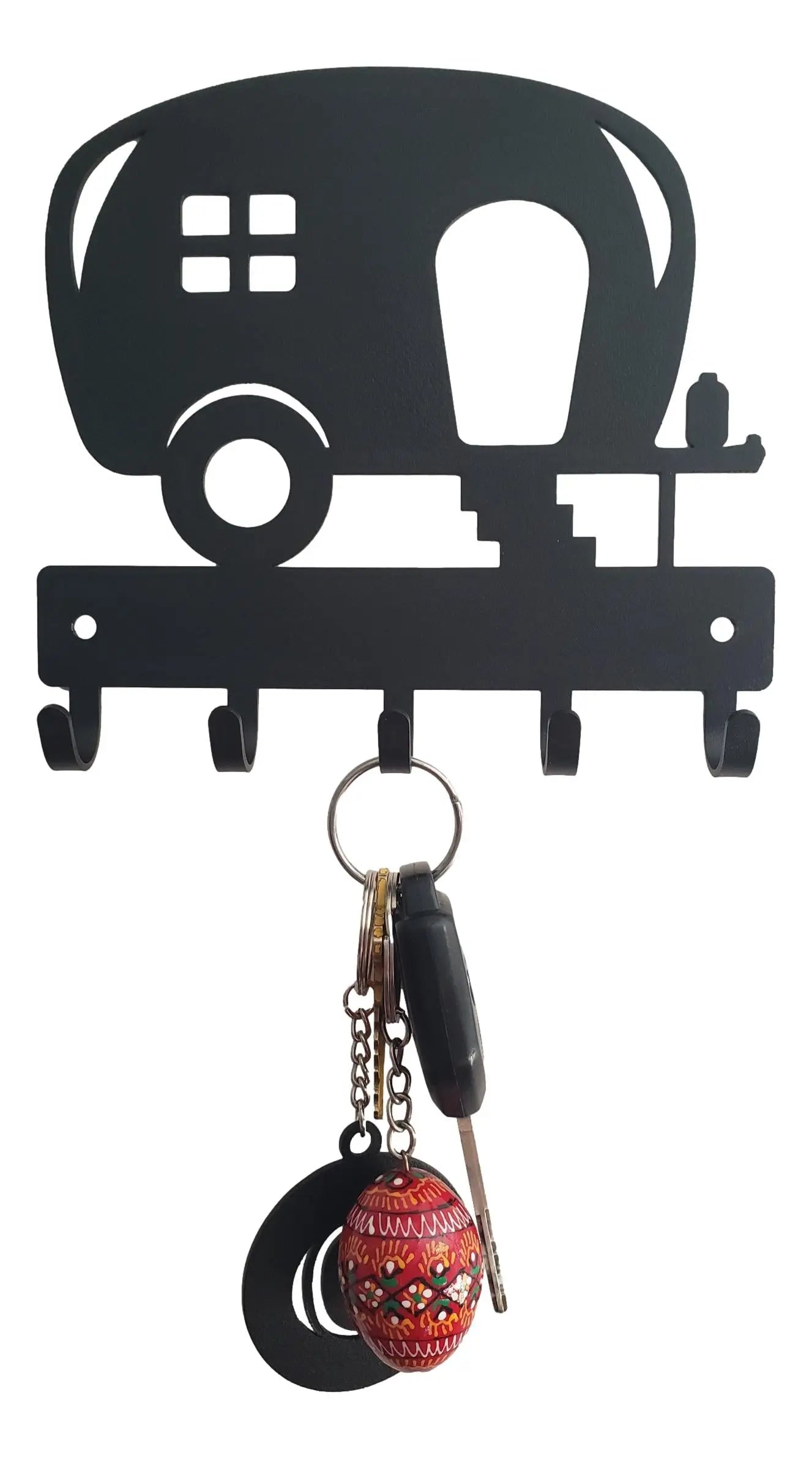 Camper Key Holder with 5 Hooks – Organize Your Adventures | The Metal ...