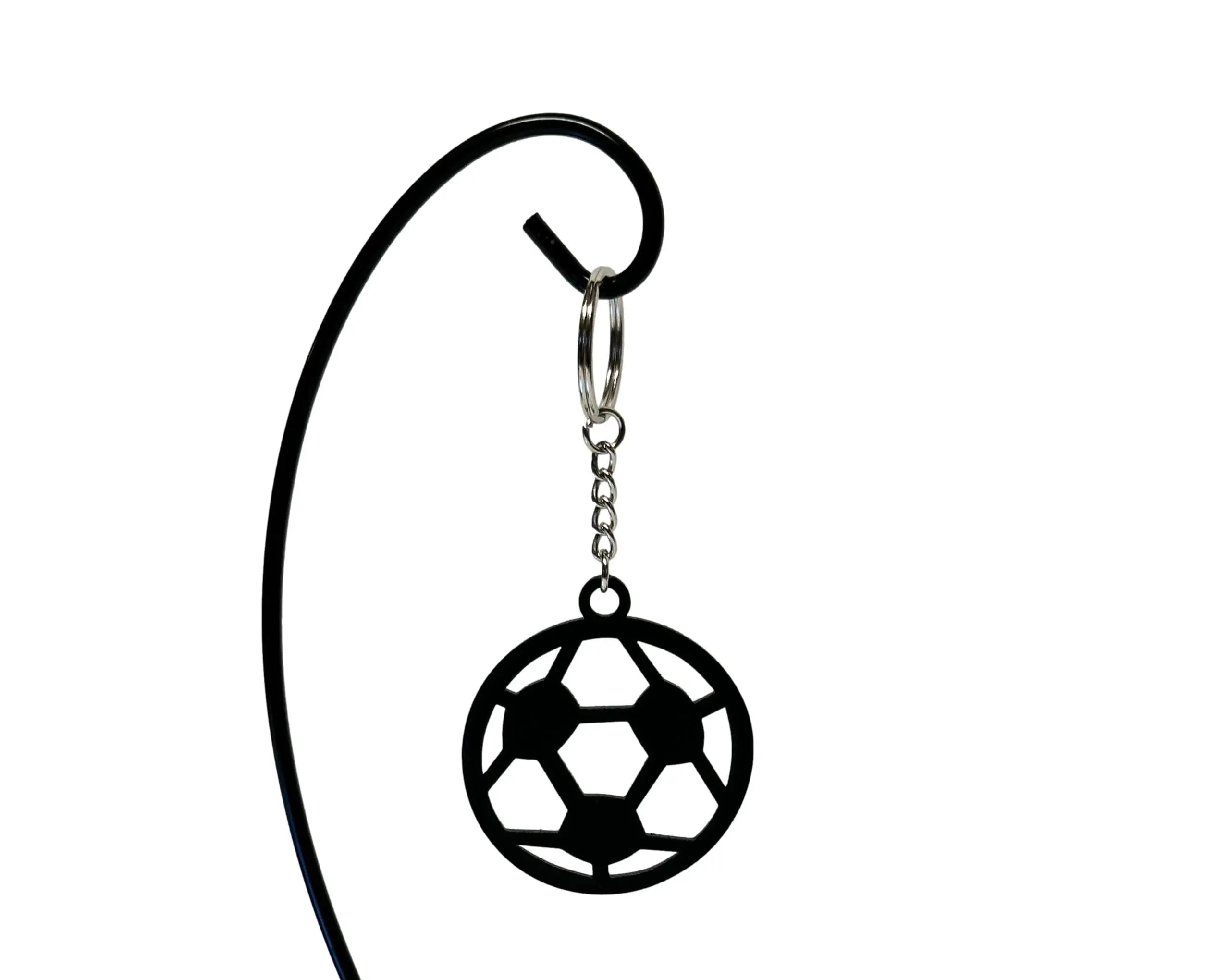 Soccer Ball Keychain | Made in USA | The Metal Peddler