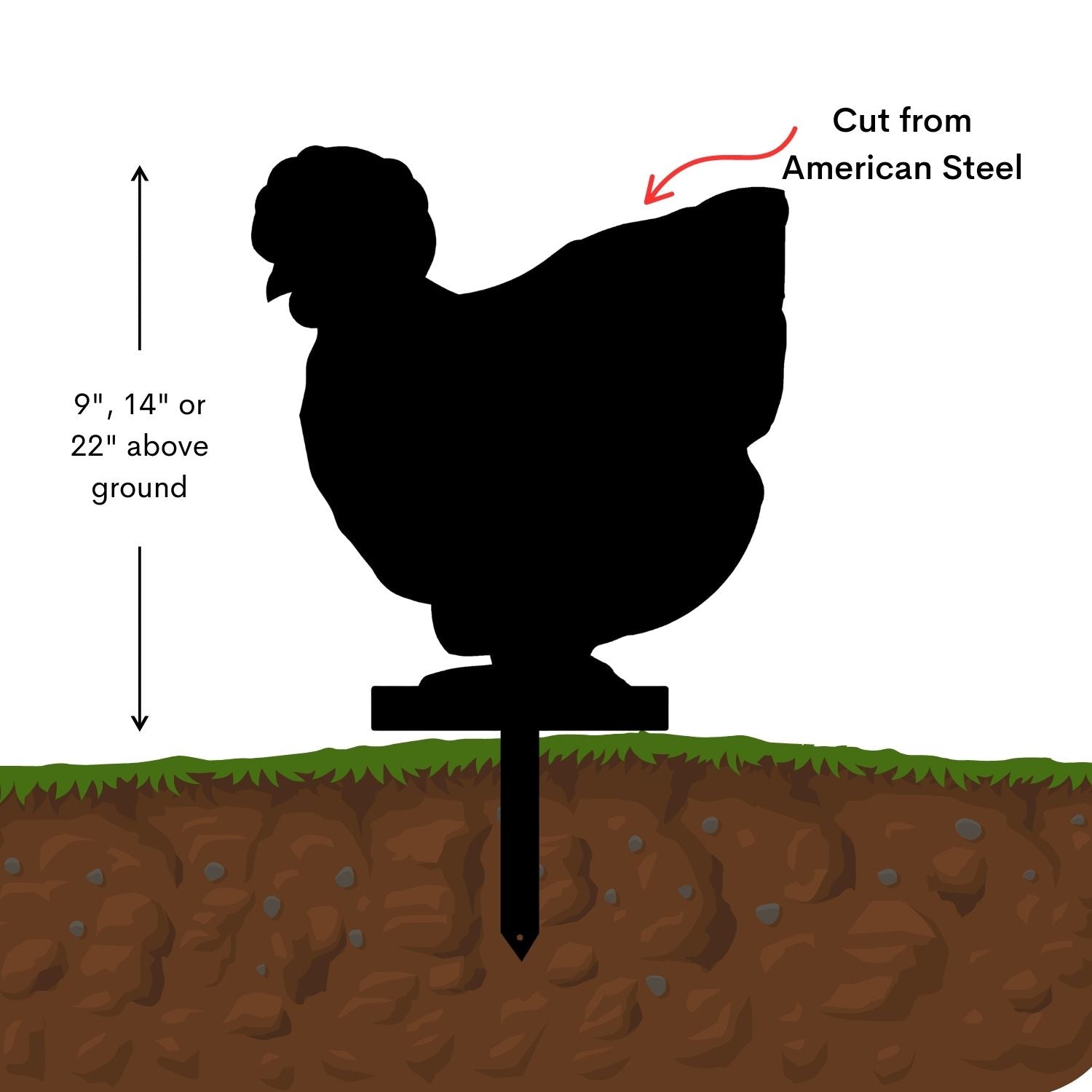 Outdoor Metal Wall Art for Your Yard | Made in the USA | The Metal Peddler