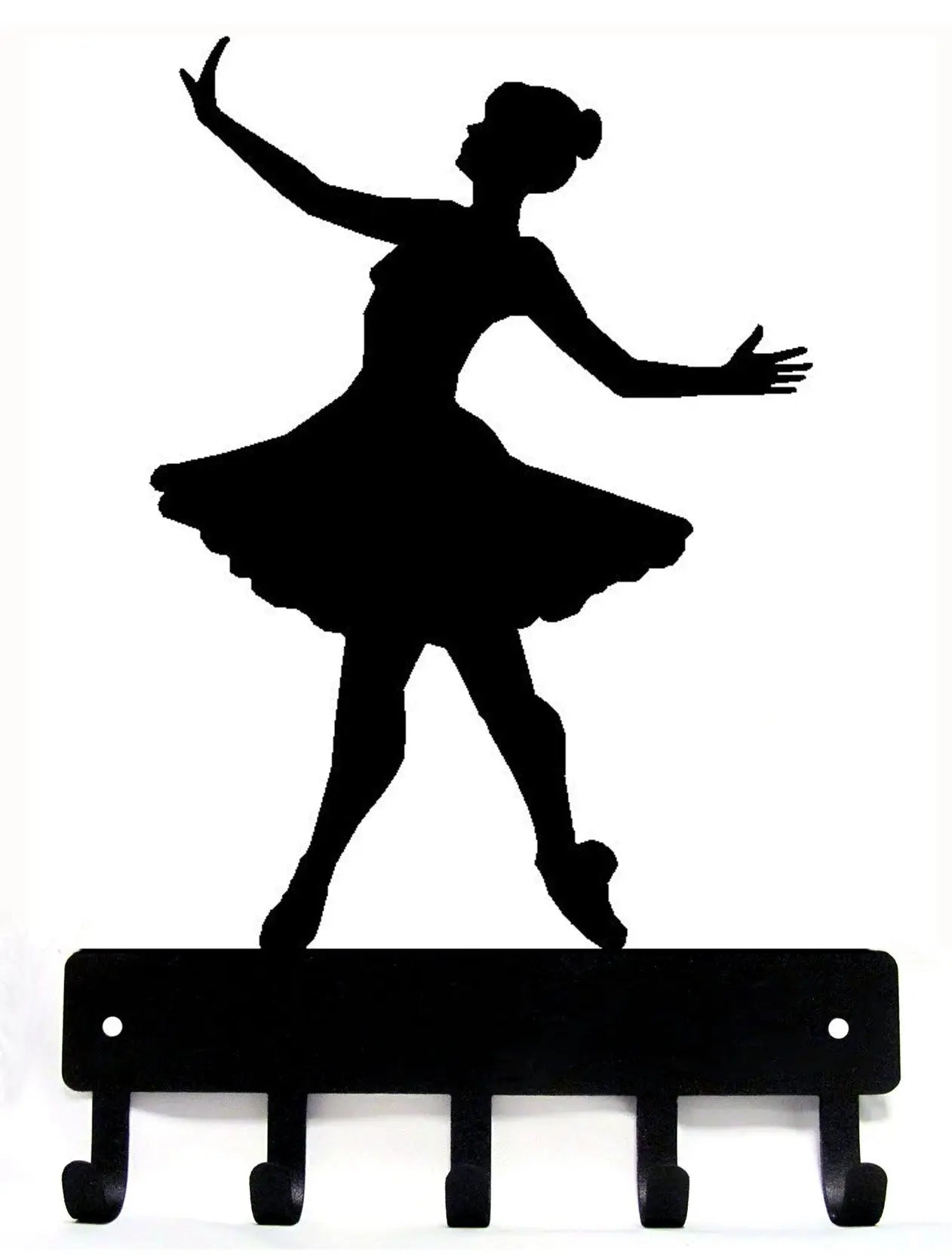 Dance Key Rack - Ballerina #2 | The Metal Peddler