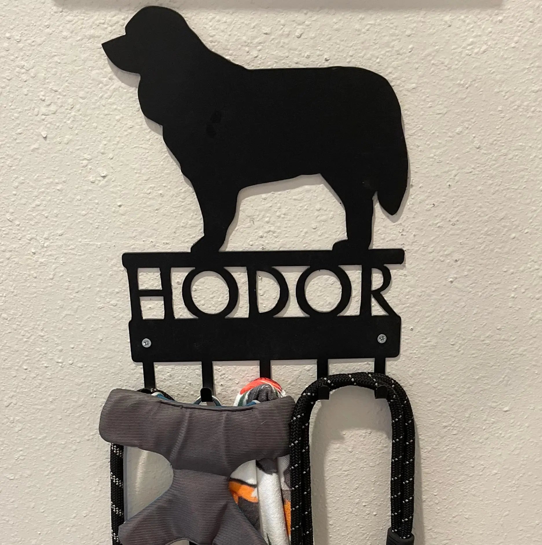 Dog Leash Hangers & Key Holders | American Made | 200 Dog Breed Options ...