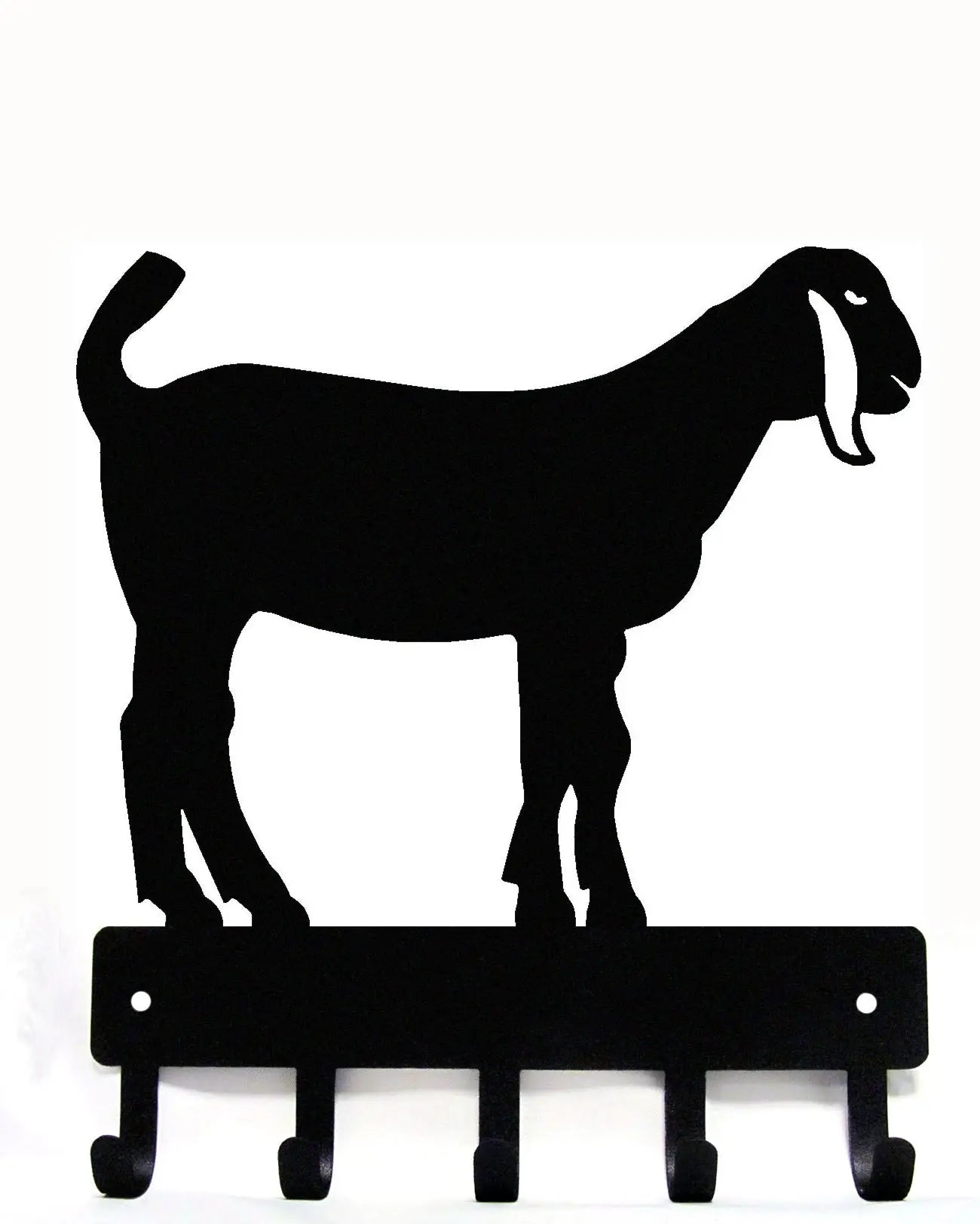 Nubian Goat Key Holder - Rustic Farmhouse Decor | The Metal Peddler