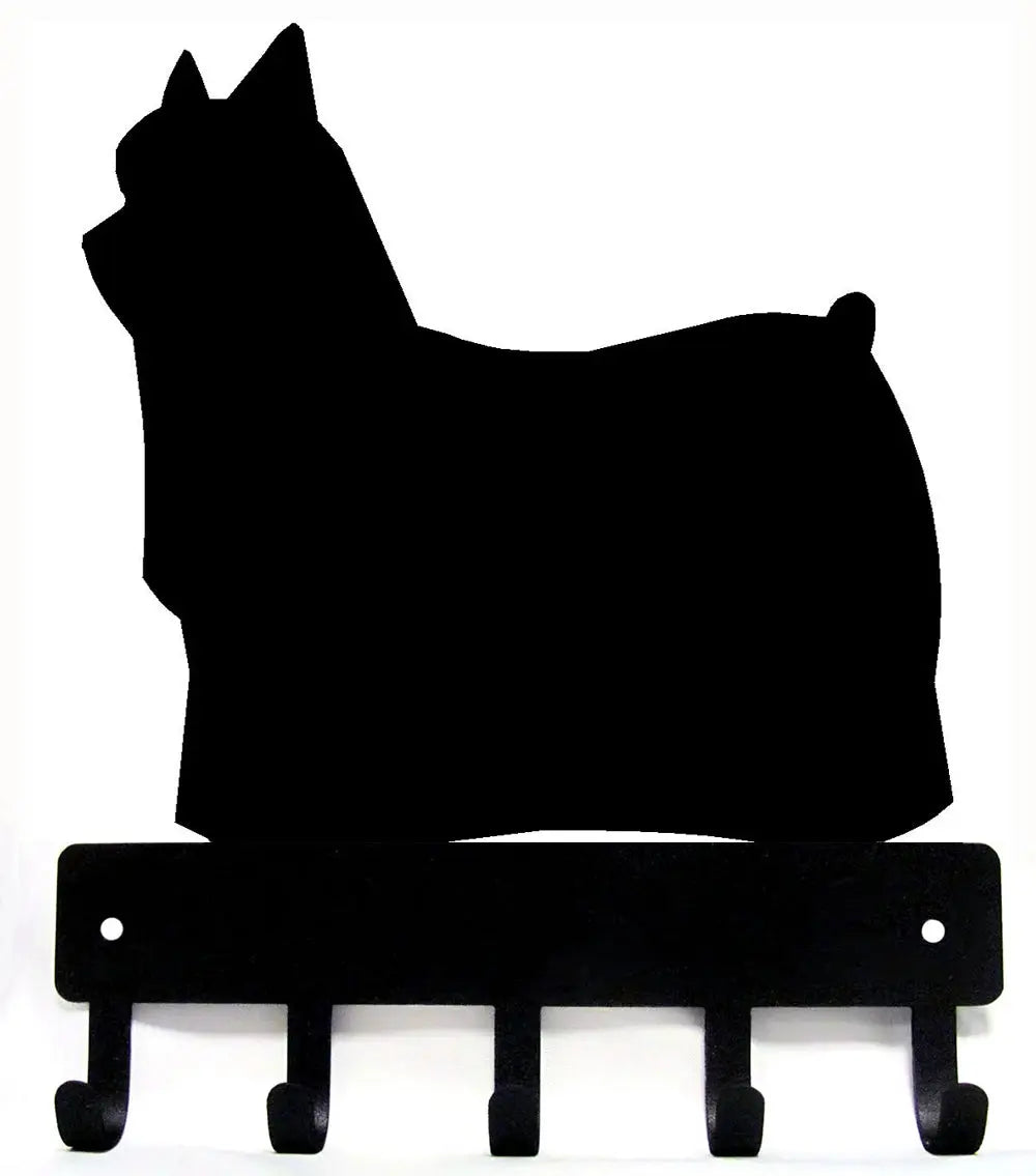 Yorkshire Terrier Dog Key Rack/ Leash Hanger | The Metal Peddler