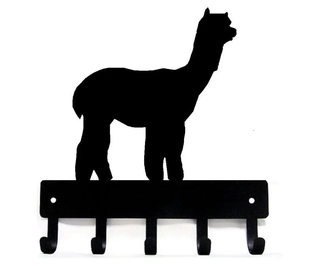 Alpaca Key Rack & Holder with 5 Hooks | The Metal Peddler