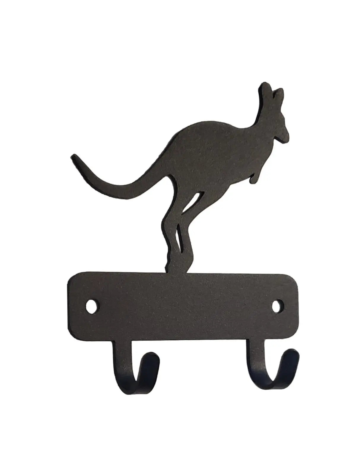 Kangaroo Mini Key Rack with 2 Hooks | The Metal Peddler