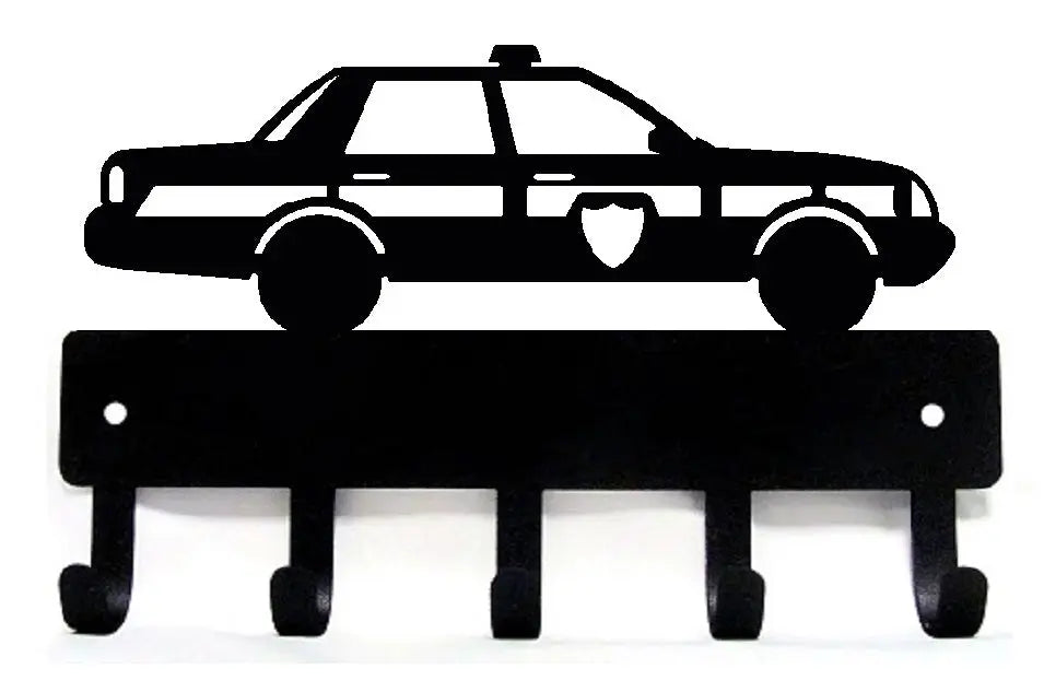 Police Car/ Cruiser Key Rack | The Metal Peddler