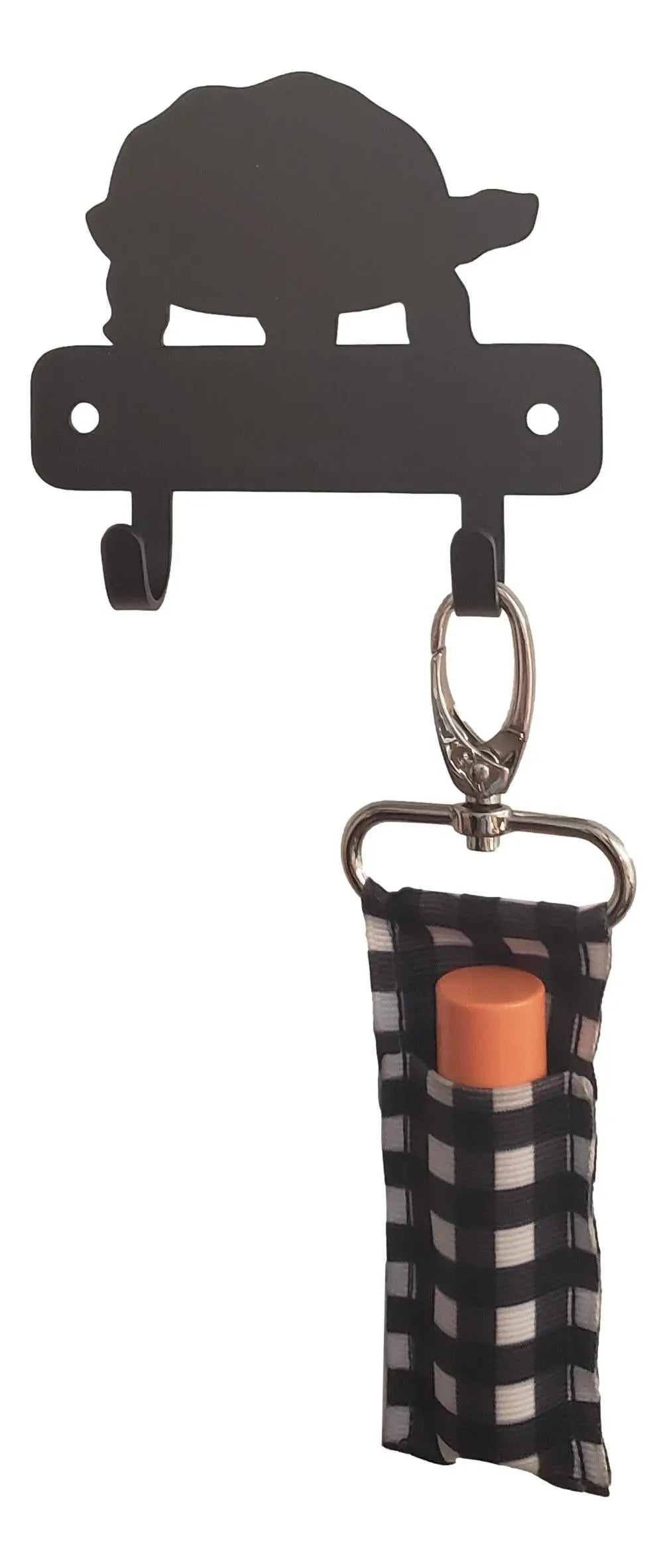 Turtle Mini Key Rack with 2 hooks | The Metal Peddler